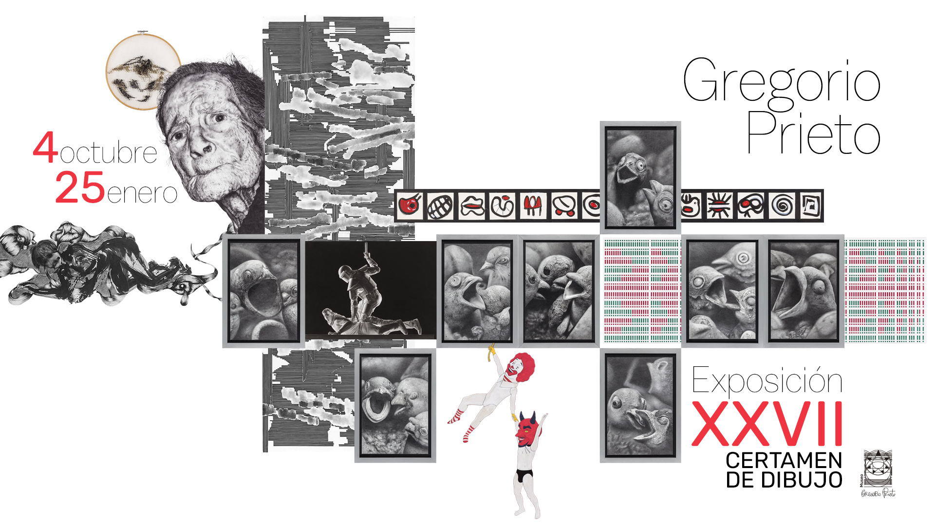 Exposición XXVII Certamen de Dibujo Gregorio Prieto Madrid 2026